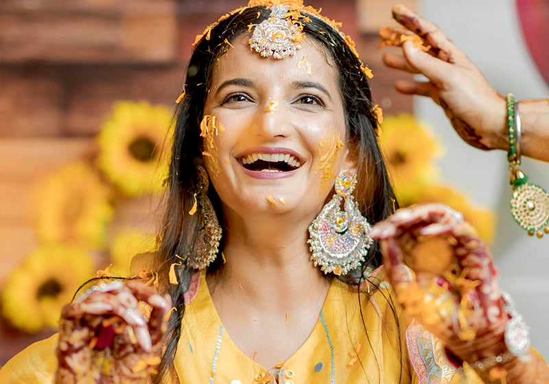 Elegant Haldi & Mehndi Jewellery Sets | Unique Handmade Designs – TONOTO
