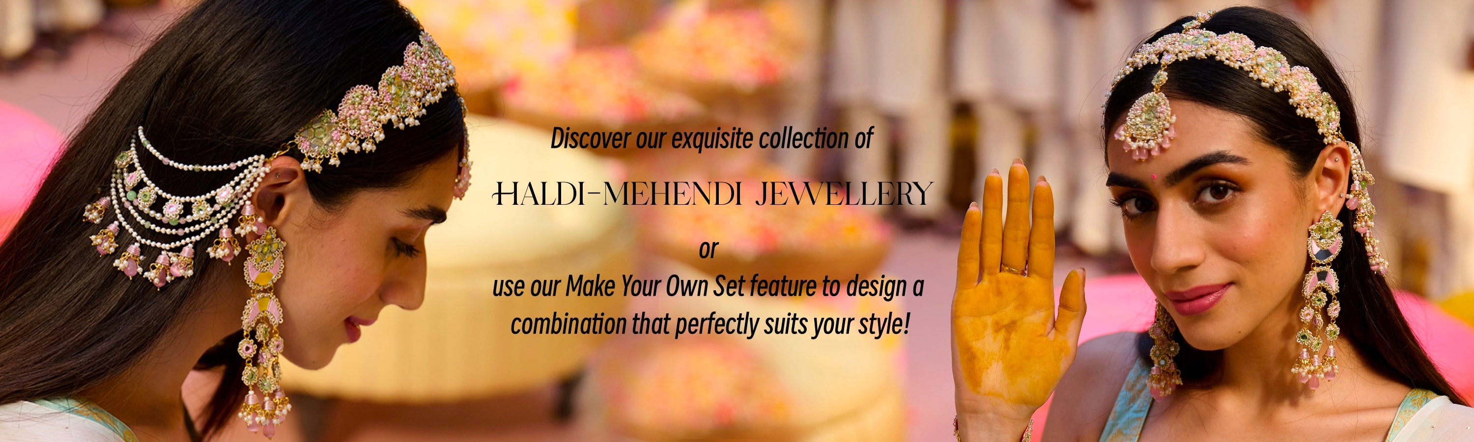 Elegant Haldi & Mehndi Jewellery Sets | Unique Handmade Designs – TONOTO