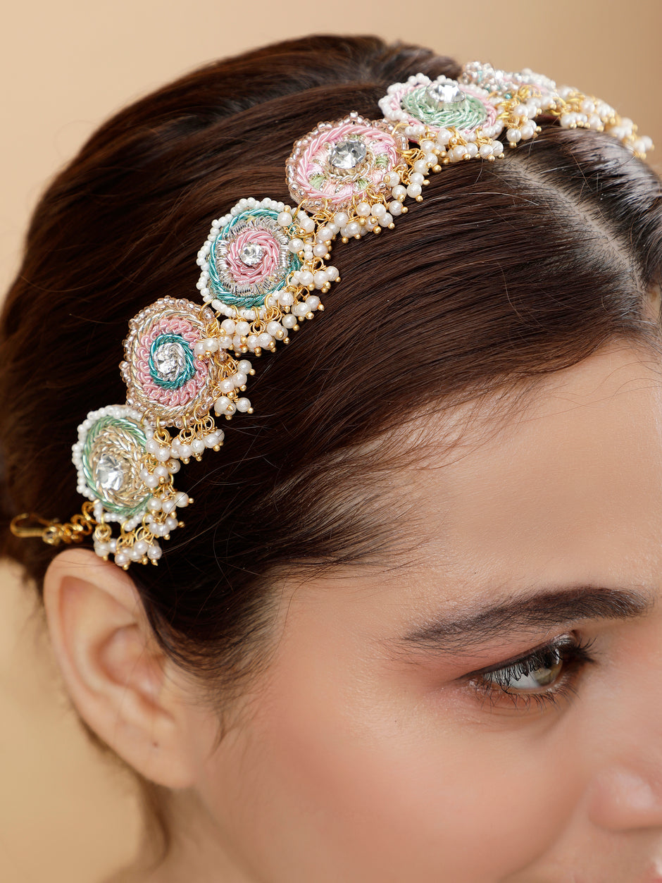 Elegant Head Accessories Online | Indian Headpieces, Maang Tikkas ...