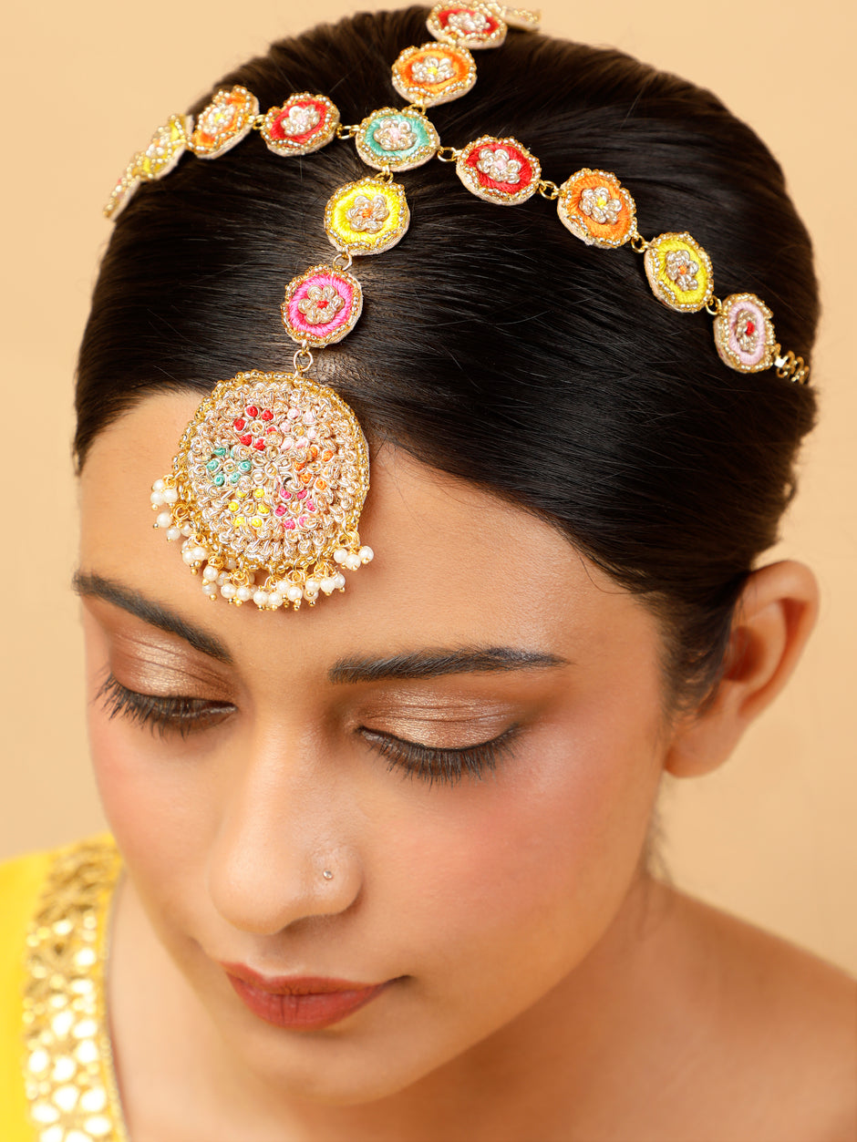 Elegant Head Accessories Online | Indian Headpieces, Maang Tikkas ...